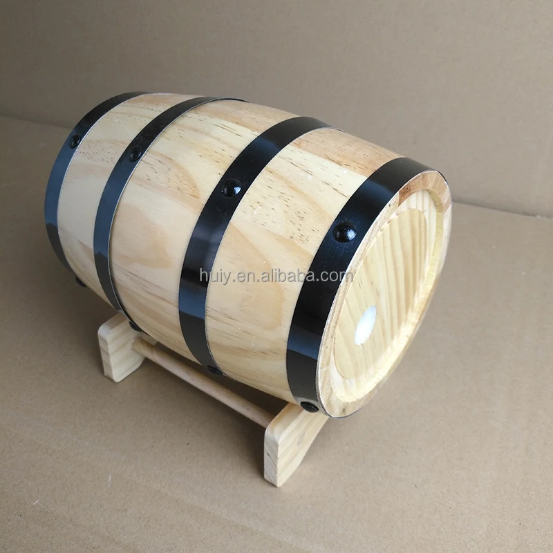 Whiskey Barrel Dispenser Oak Aging Barrels Home Whiskey Barrel Decanter ...