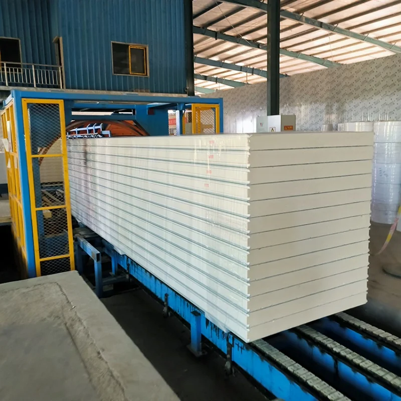 Modern Insulated PU Sandwich Panels PUR PIR Wall Cladding for Fireproof ...
