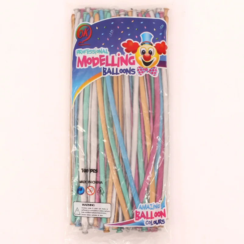 260 Balloons - Metallic Long Balloons for Party Decor