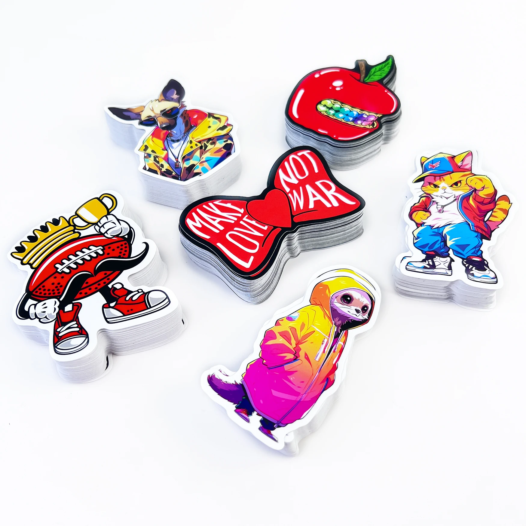 UV Resist Weatherproof Labels Sticker Self-Adhesive Durable PVC Vinyl ...