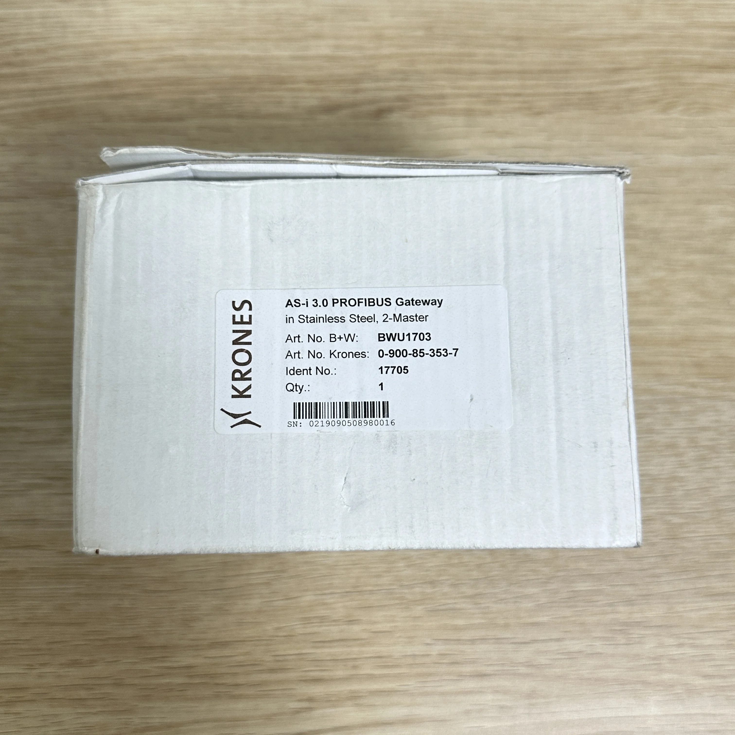 Bihl&wiedemann Asi-3 Profibus Gateway In Stainless Steel 2 Masters Bwu1703 - Buy Profibus ...