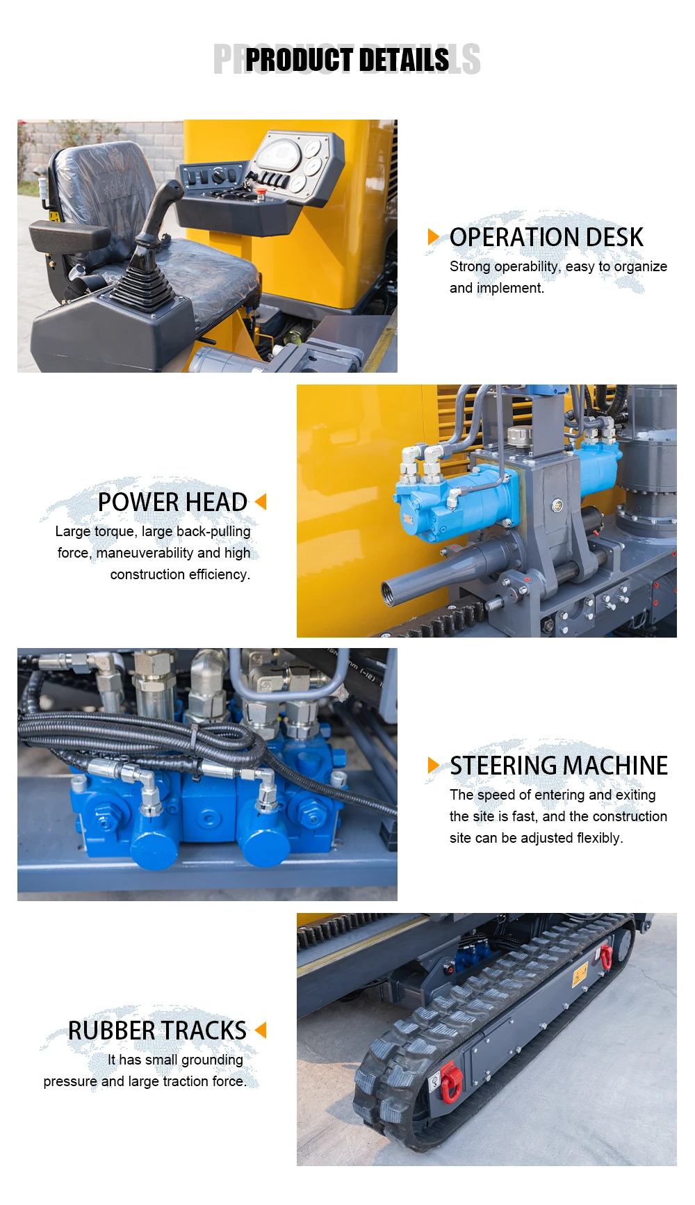 Underground Trenchless Buried Wire Cable Bolting Rigs Horizontal ...