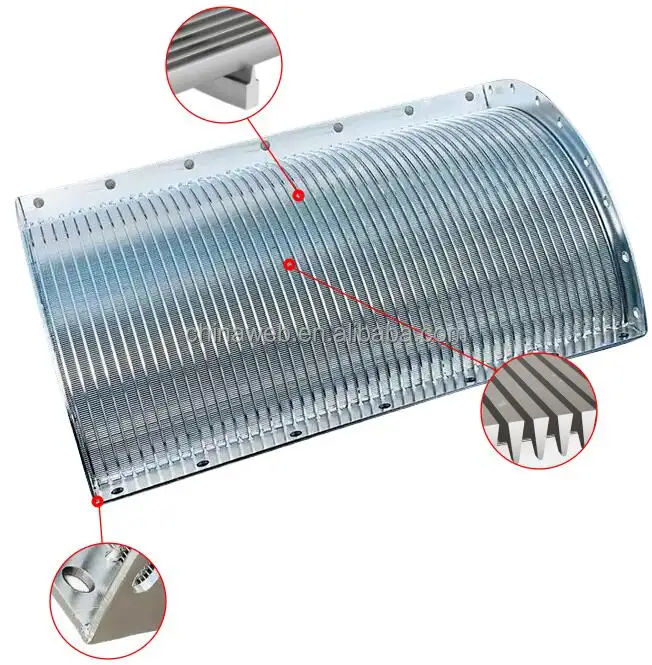Sieve Bend Screens With Modular Screen Panels - Buy Sieve Bend Screens ...