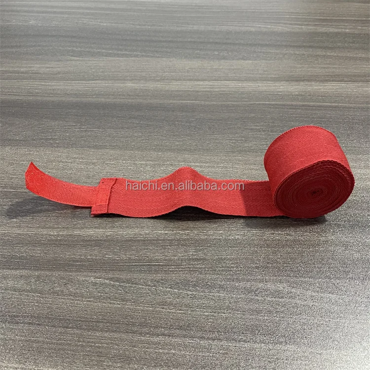 Fight Boxing Wraps Logo Customer Request Length Boxing Hand Wrap Roller ...