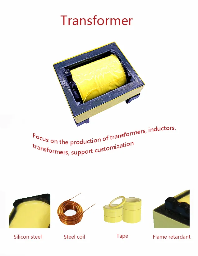 Soft Magnetic Ferrite Mnzn Core Transformer 220v To 110v Smps High ...