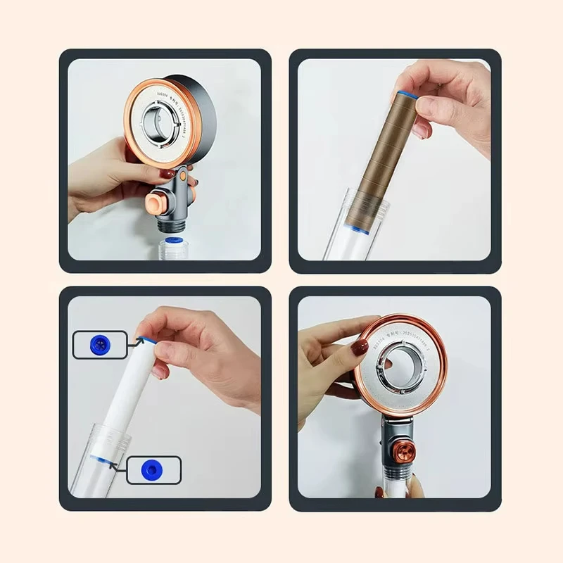 Modern Design Multi-Function High Pressure Rainfall Spa Massage Filter ...