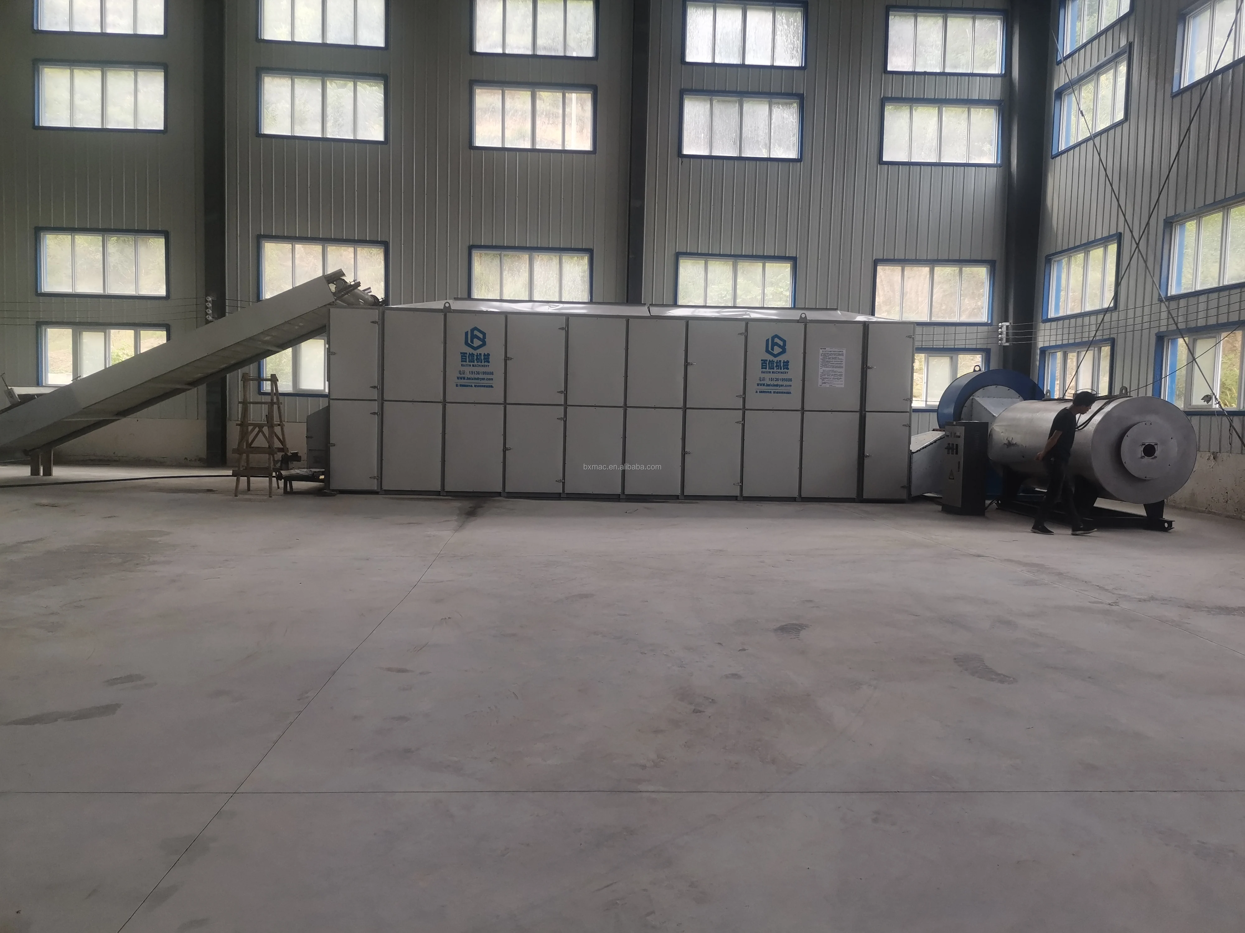 Cocoa Bean Cardamom Mesh Belt Dryer Machine - High Efficiency