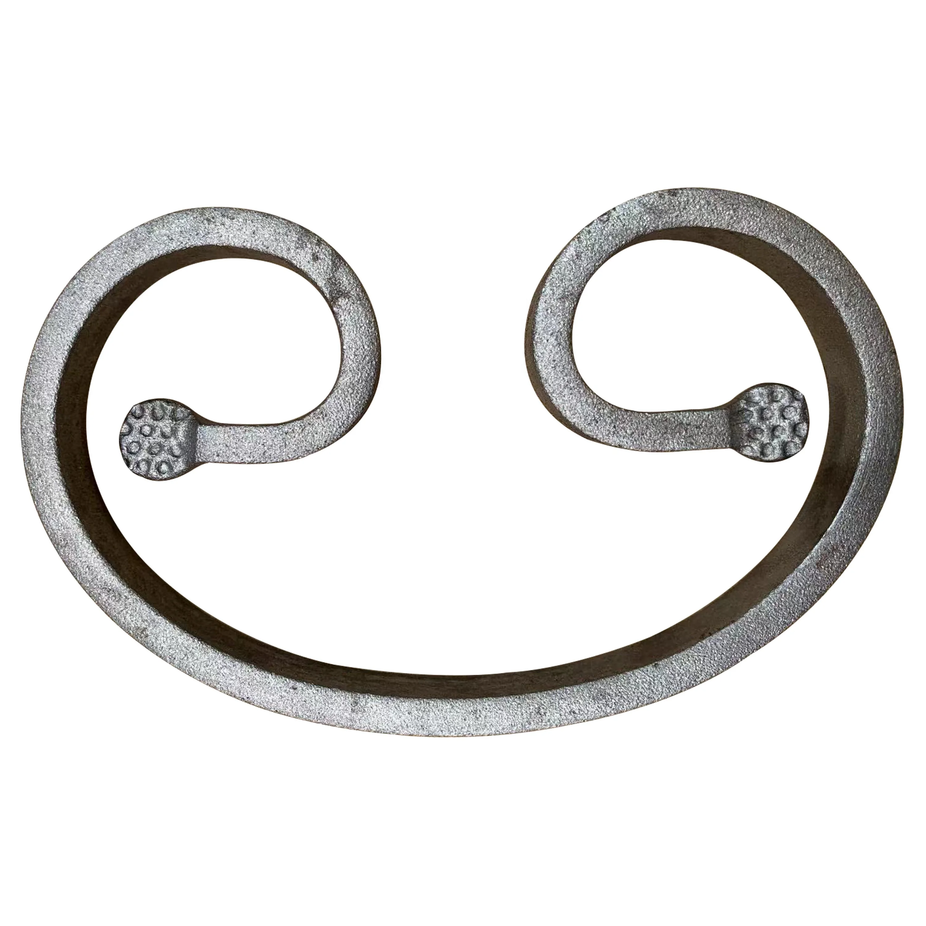 Steel Scrolls Wrought Iron Railing Decorative Elements - Buy Antique ...