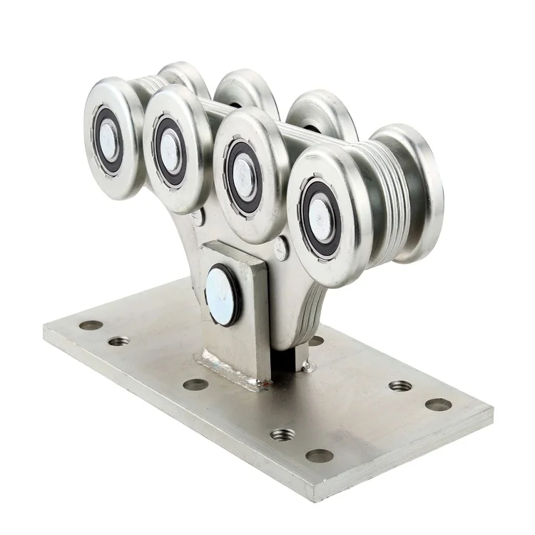 Adjustable Cantilever Gate Carriage Heavy Duty Door Roller - Buy Steel ...