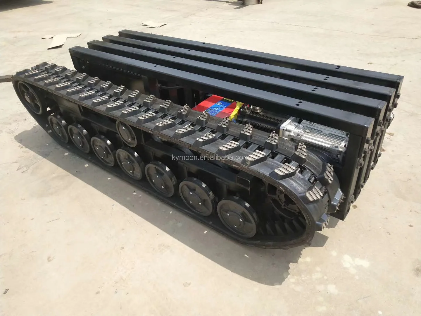 Rubber Tracked Chassis for All Terrain Vehicles - Durable & Versatile