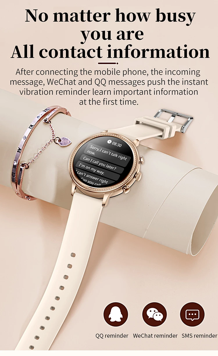 V60 Smart Watch For Women Dafit Bt Calling Smartwatch For Android And ...