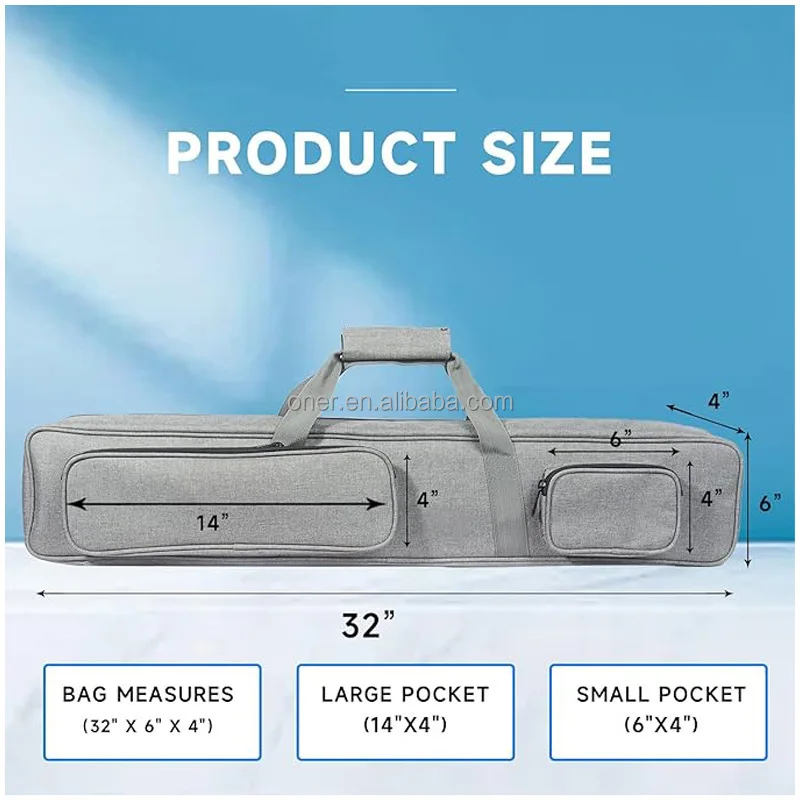 Custom Portable Billiards Cue Bags Nylon Shoulder Bags Table Sport ...