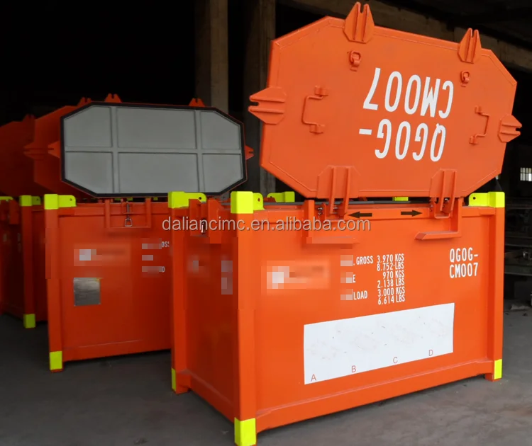 Offshore Container - DNV Approved - Equipped with Brackets