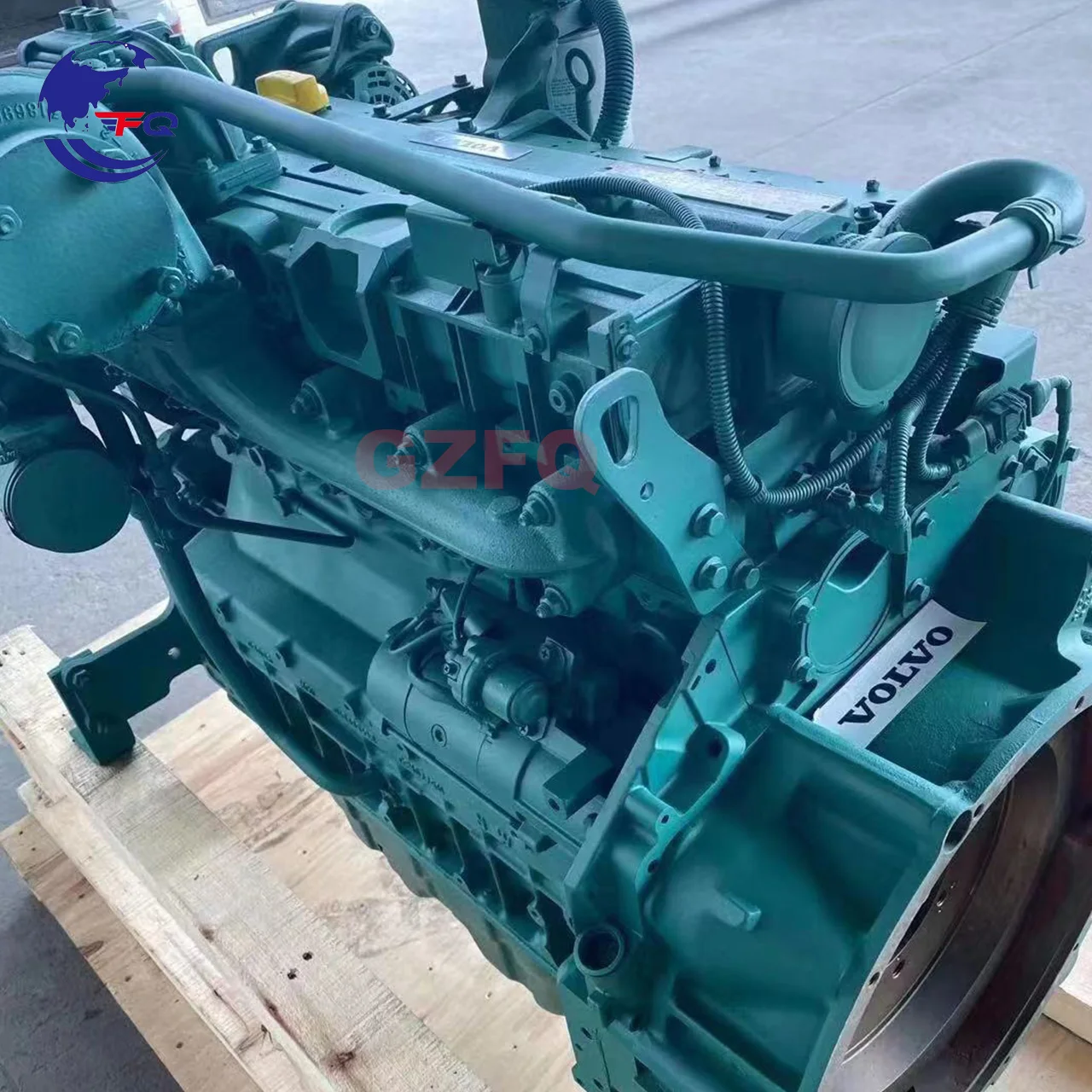 Original D6D Engine Assembly for VOLVO Excavators - 1 Year Warranty