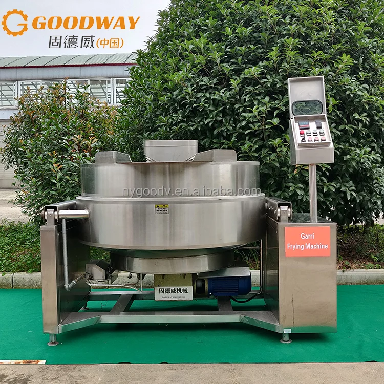 Cassava Garri Fryer - Buy Stainless Steel Garri Processing Machinery ...