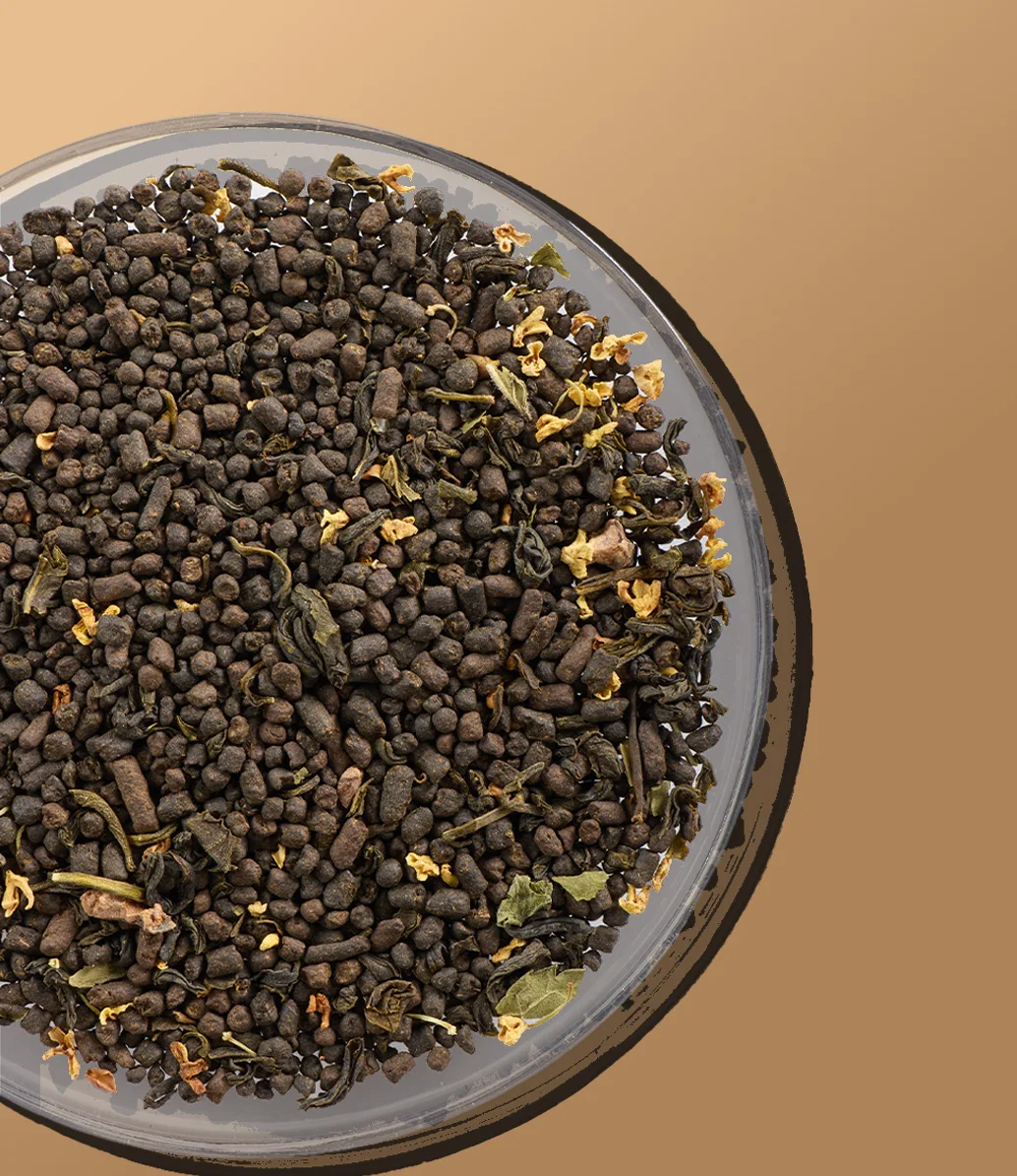 Golden Flower Dark Tea Tea Balls Tuberose Fragrance Patented ...