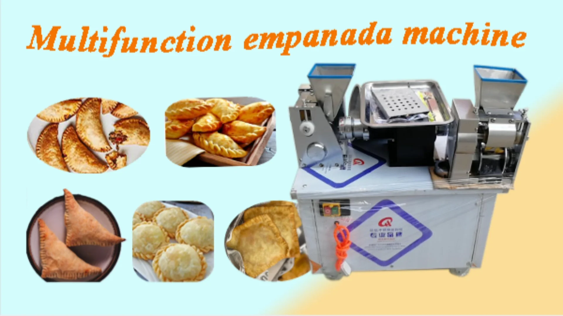 Pastelito Big Ravioli Empanadas Samosa Making Machine Automatic Meat ...