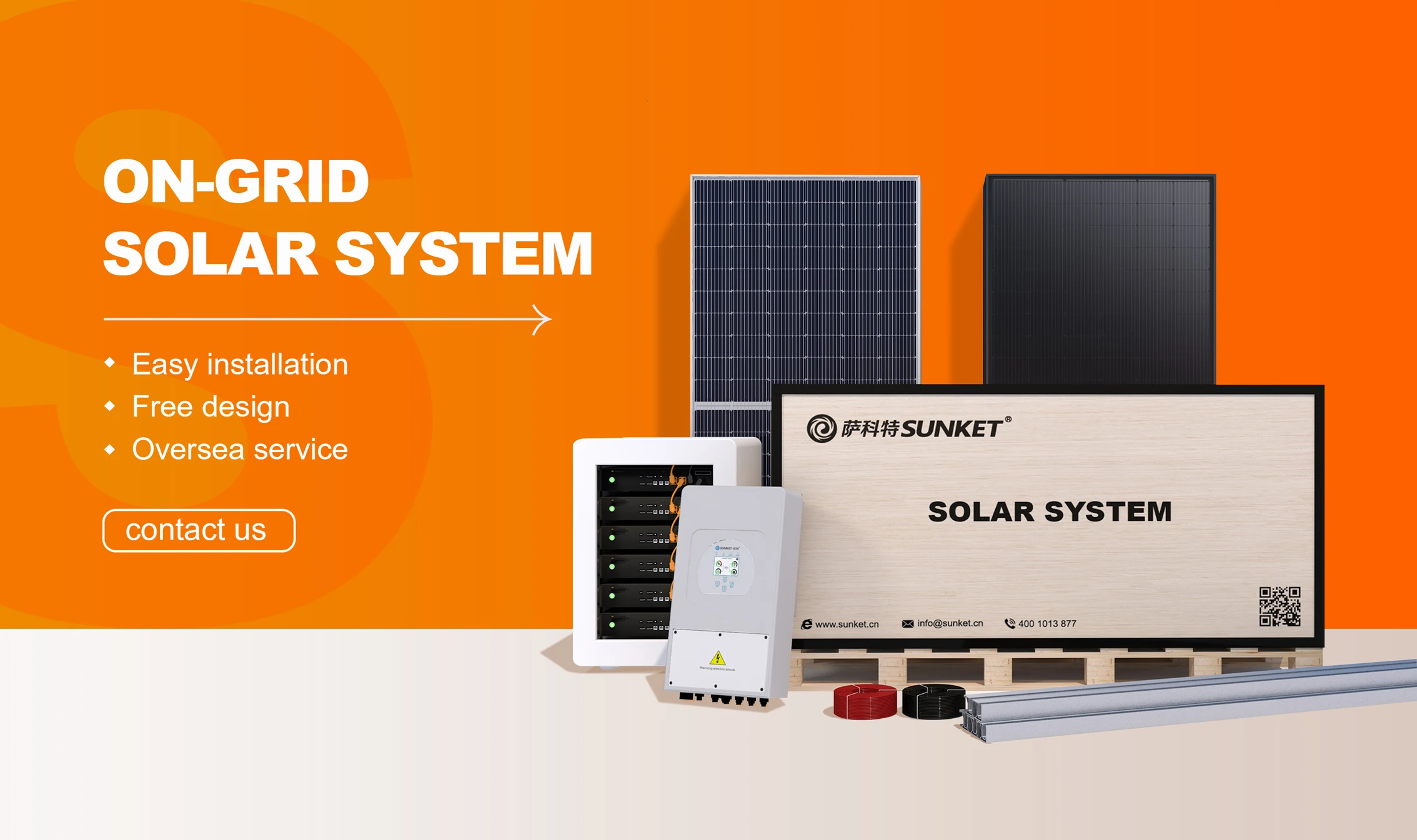 Sunket 3kw 5kw Mounting System3kw Off Grid Solar System 10000w Full ...