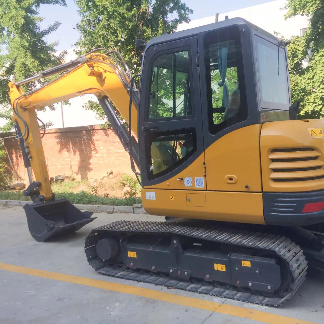 5 Ton Mini Excavator CE Cheap Price - New Motor Bagger Digger