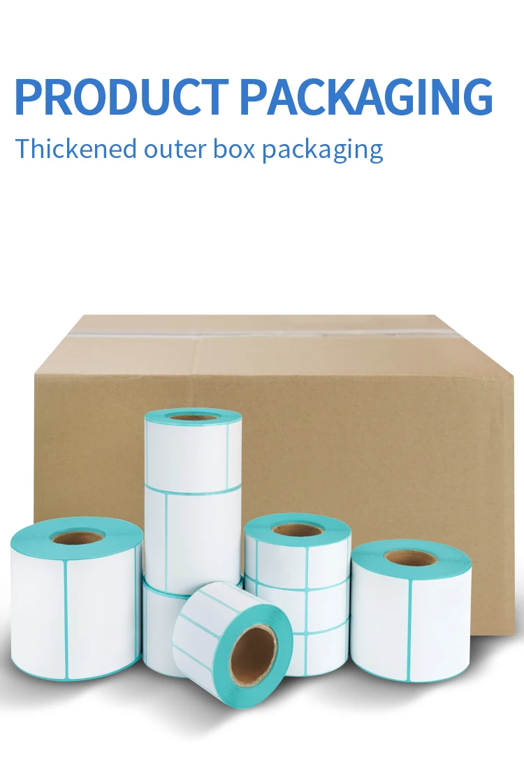 High Quality A6 350pcs 500pcs Waybill Waterproof Label Stickers Thermal ...