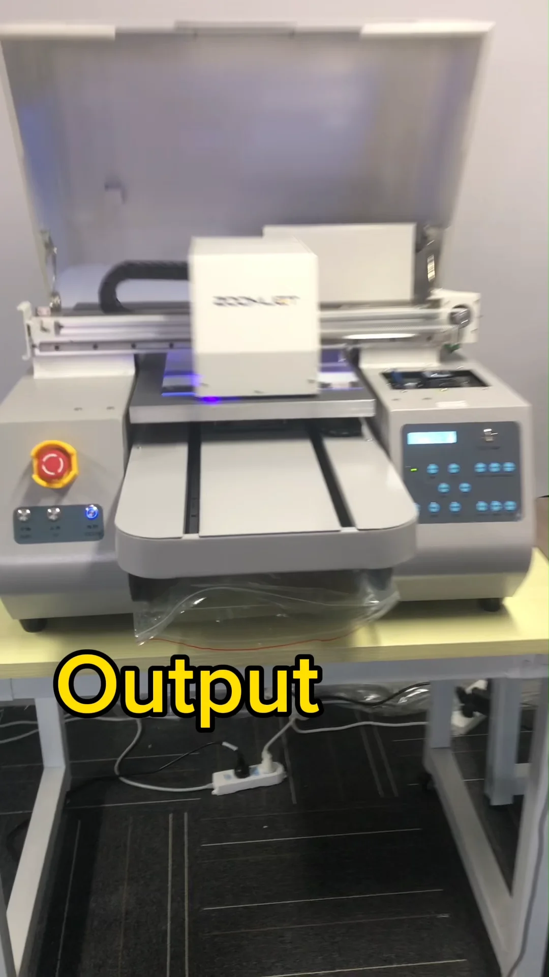 Zoomjet A3 Small Uv Flatbed Printer 2 Xp600 Heads A3 Led Uv Flatbed ...