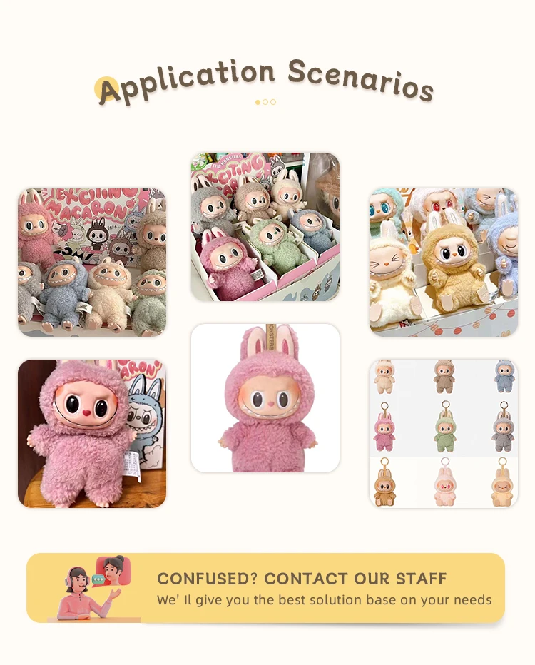Cute Blind Box Kawaii Labubus Sanrios Mofusands Cartoon Toy Anime ...
