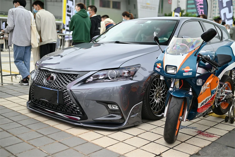 Lexus CT200h 2014-2024 Upgrade Body Kit: Front Spoiler, Bumper Lip ...