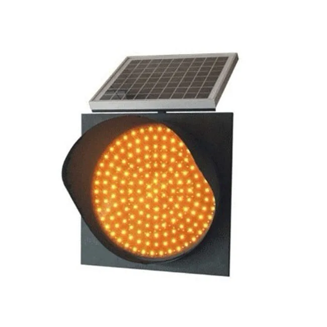 Road Flashing Emergency Traffic Warning Light Red Yellow Solar LED ...