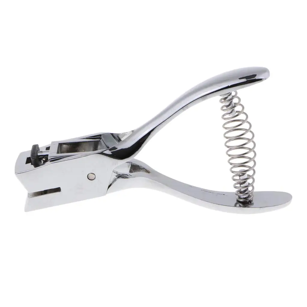 Bview Art Handheld Metal ID Card Slot Punching Tool PVC Hole Puncher ...