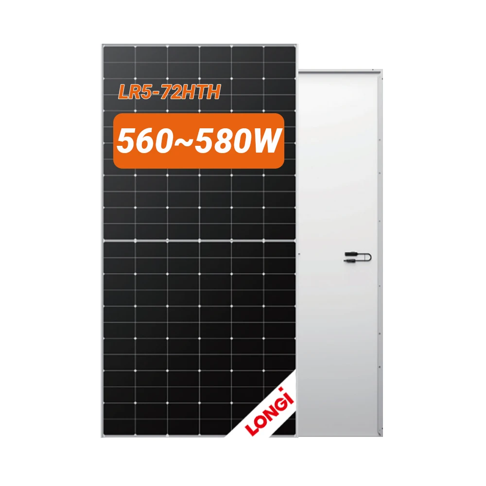 High Power Longi Solar Panel 530w 535w 540w 545w 550w 555w 144 Cells ...
