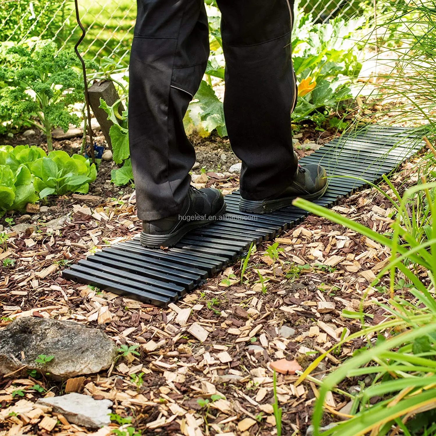 3 Metre Plastic Roll Out Garden Path Track - Durable & Easy to Install