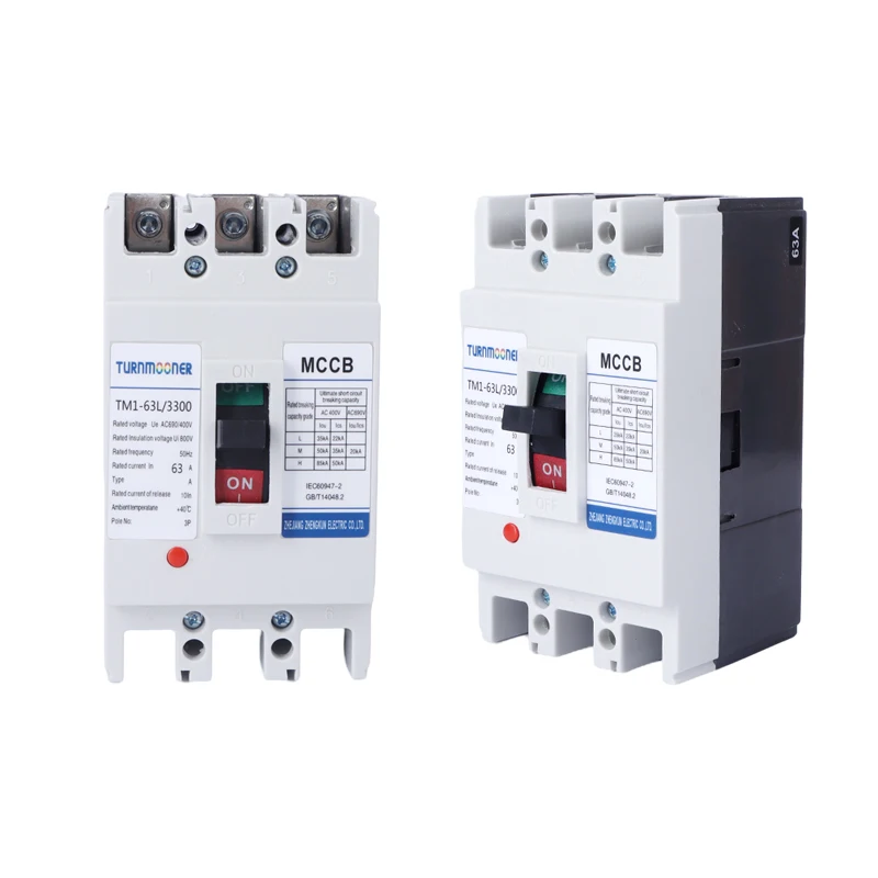 Cm1-63l 2p 15ka Mccb Ac400v Fixed Air Switch Moulded Case Circuit Breaker - Buy Moulded Case ...