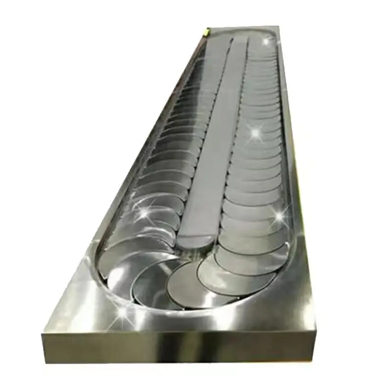 Revolving Conveyor Sushi Bar Table Sushi Restaurant Train Conveyor Belt ...