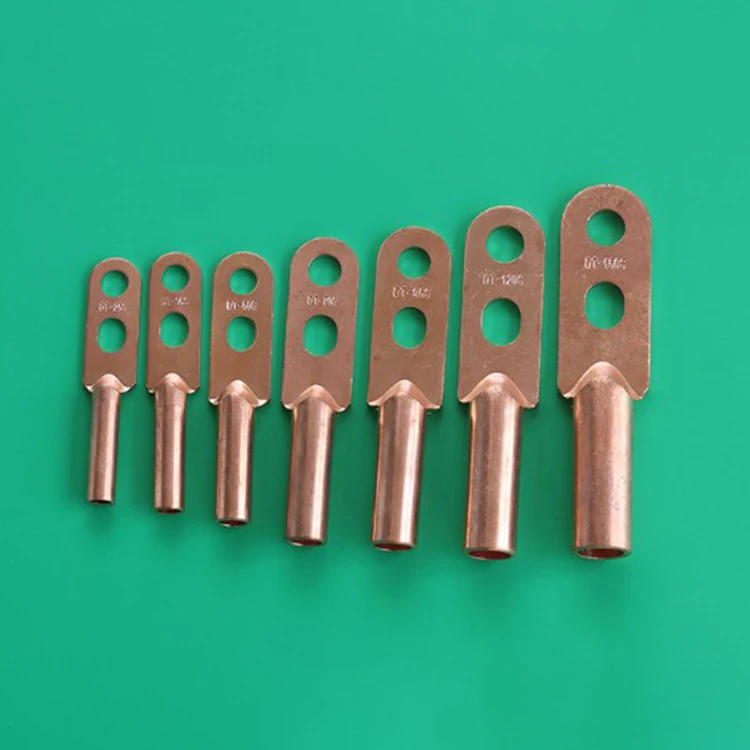 Copper Aluminium Bimetal Cable Lugs Crimping Types Connecting Terminal ...