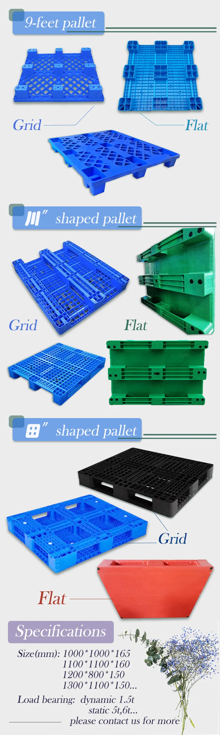 Cheap Good Quality Plastic Pallets For Forklift Logistics Turnover Plastic Pallet - Buy Pallet ...
