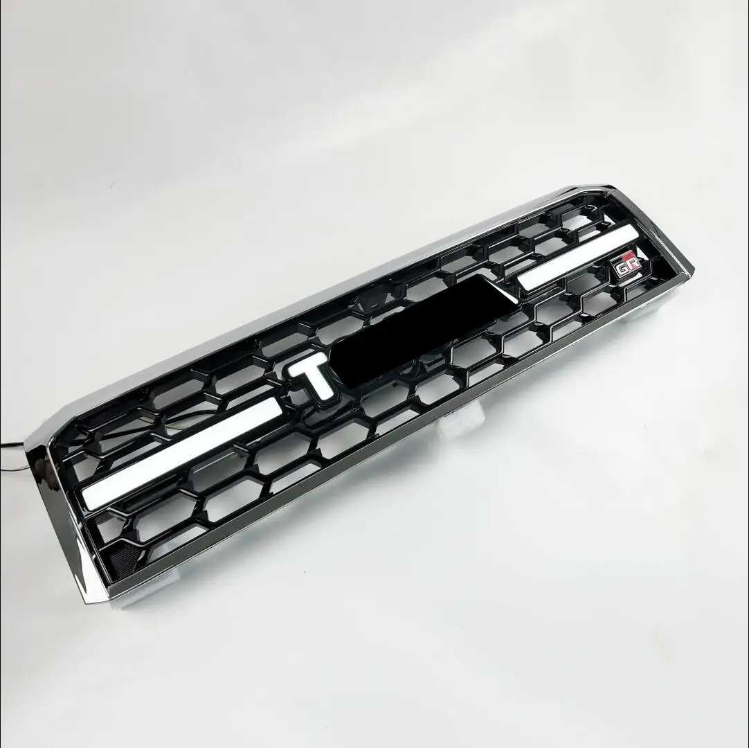 Alibaba.com: LED Flowing Light Chrome Black Front Grille for Toyota ...