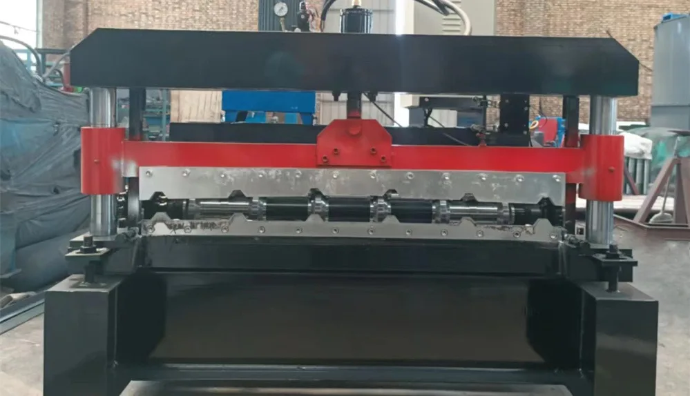 Roof Sheet Duplex Roll Former Roll Forming Making Machine Single Layer ...
