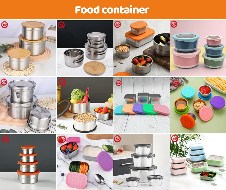 Stainless Steel Food Grade Fresh-keeping Box Food Storage Container ...