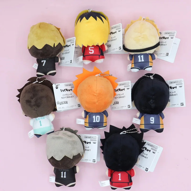 8 Style New 10cm Haikyuu Plush Toy Hinata Shoyo Kageyama Tobio Kozume ...