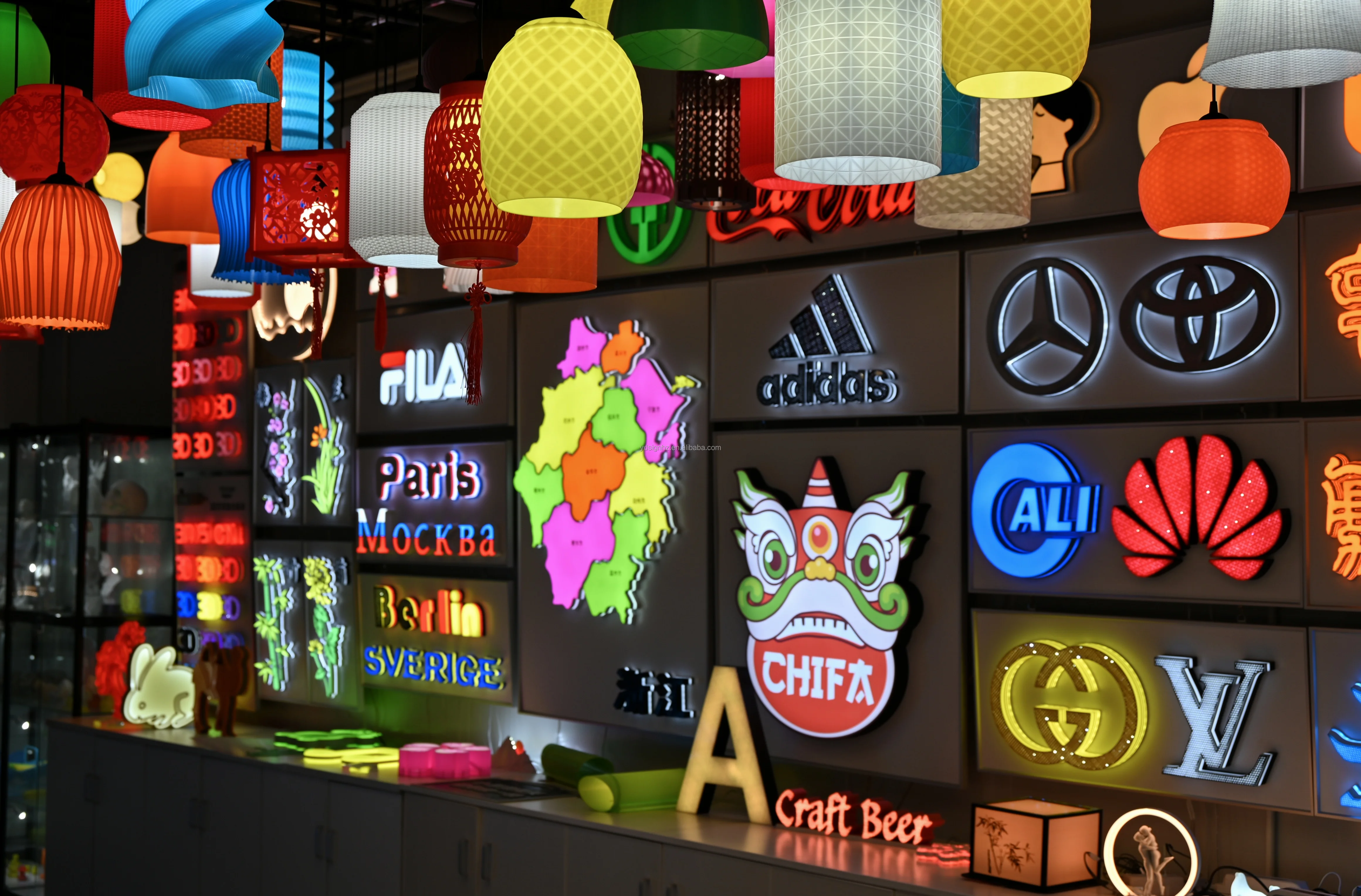 Commercial 3d Sign Printer Dimensional 3d Letter Illuminated Logo ...