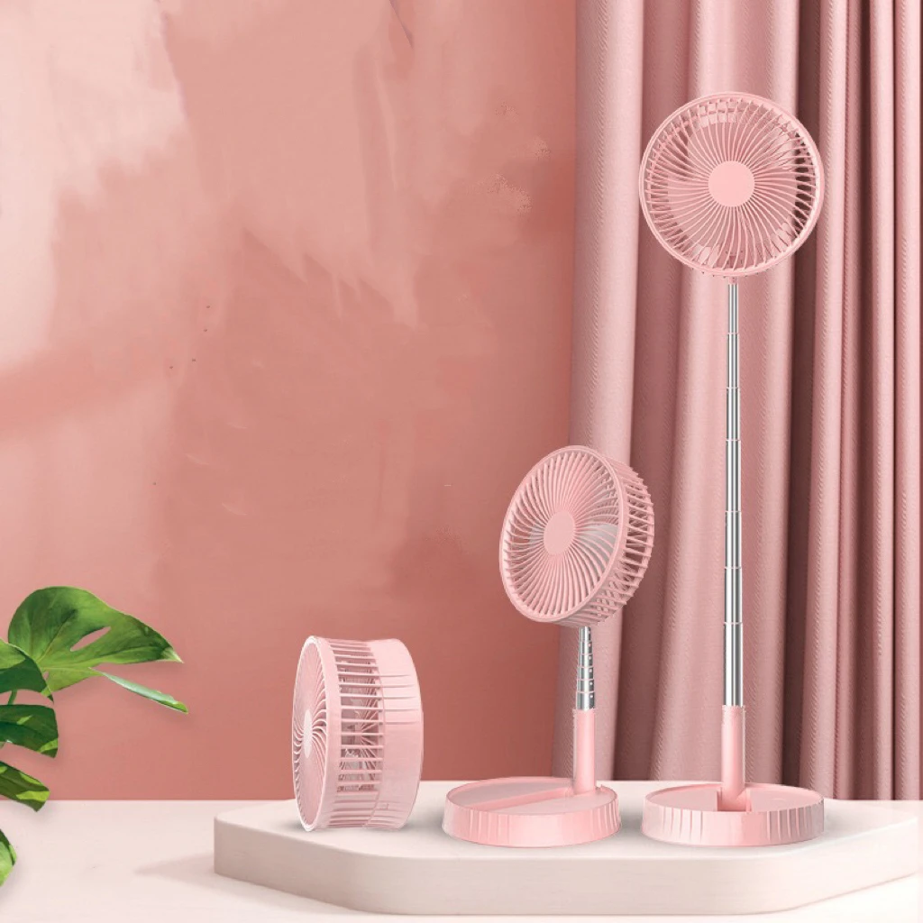 Outdoor Big Fan Telescopic Freestanding Desk Pedestal Fan Rechargeable ...