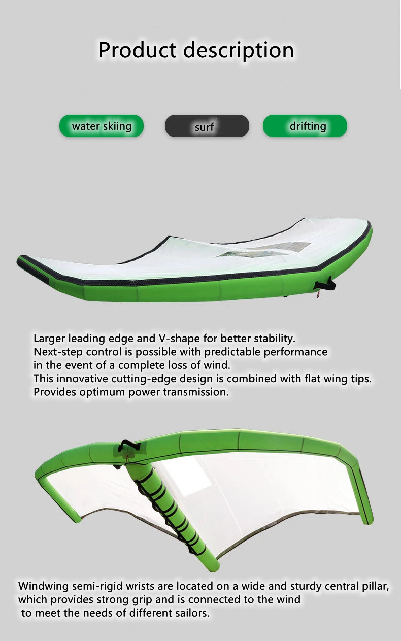 Inflatable Wing Foil Sail 4M 5M 6M Wingfoil Wind Surf Wingsurf ...