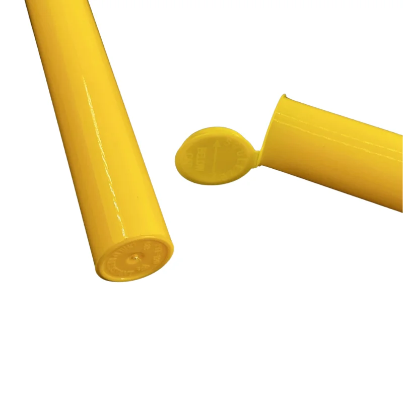 Colorful Custom Stickers 120mm Child Proof Plastic Pp Tubes Smell Proof ...