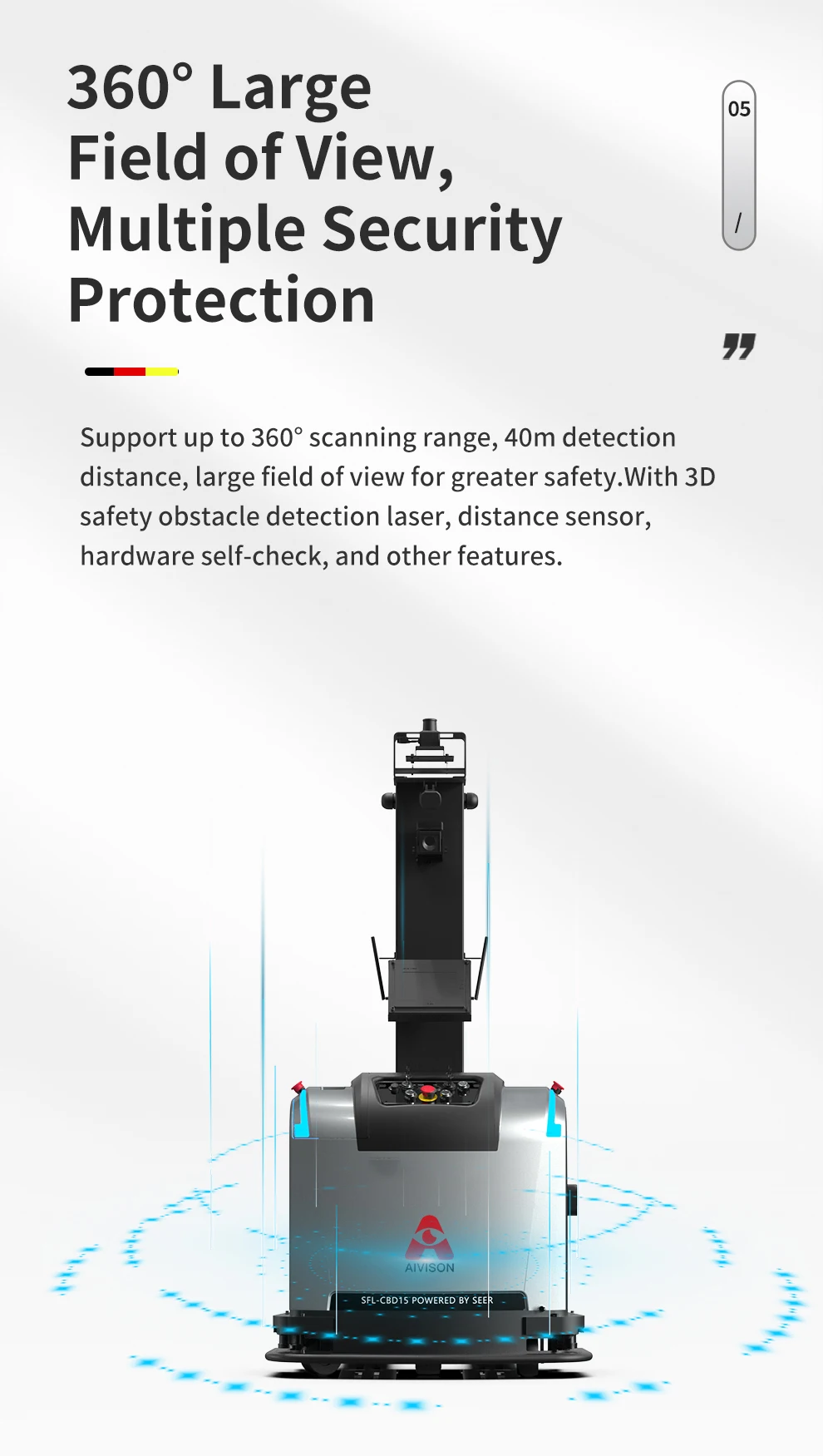 Automated Guided Vehicle To Transport Pallets Agv Load Lifter And ...