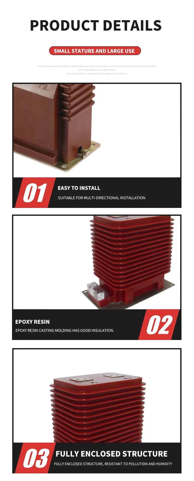 Lzzb9 Series 24kv 35kv 200a 1250a Indoor Pillar Type Current Transformer For Switchgear - Buy ...