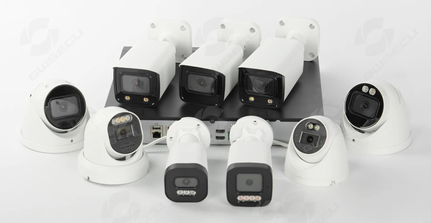 8MP Eyeball Turret 30m Spotlight Full Color Night Vision AI SMD Human ...