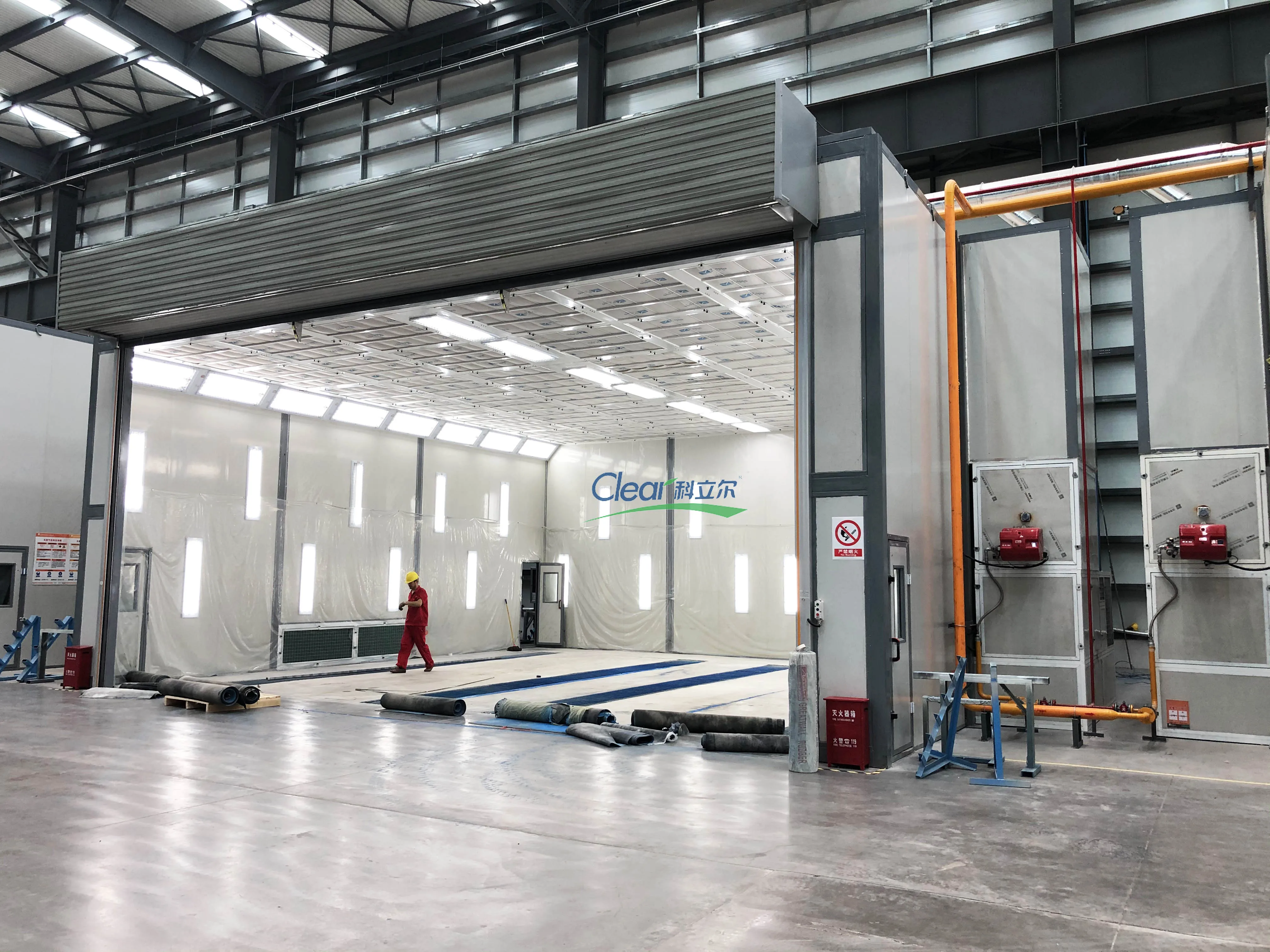 Truck Bus Spray Booth Paint Cabin Car Paint Oven Painting Oven Big Bus ...