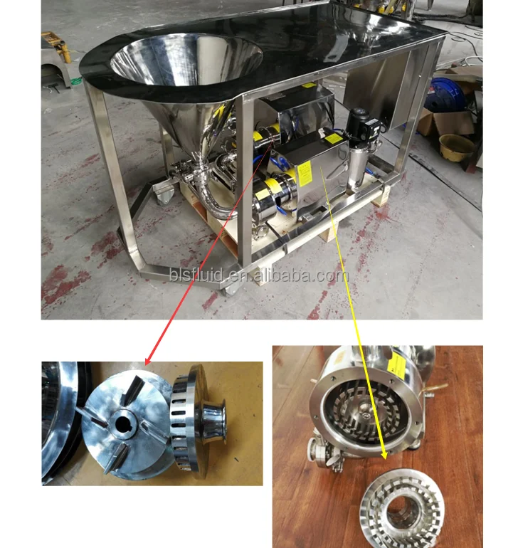 Explosion-proof In-line High Shear Liquid Powder Mixer Batch ...