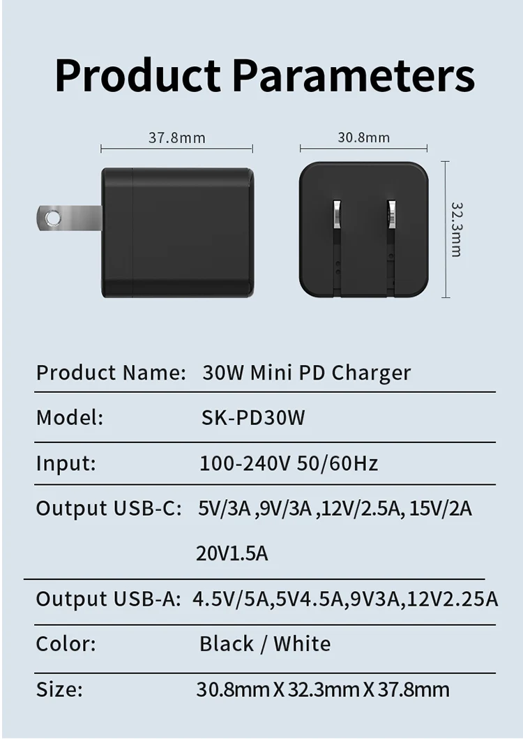 35W Dual Output Type C Fast Charger - Reliable and Efficient