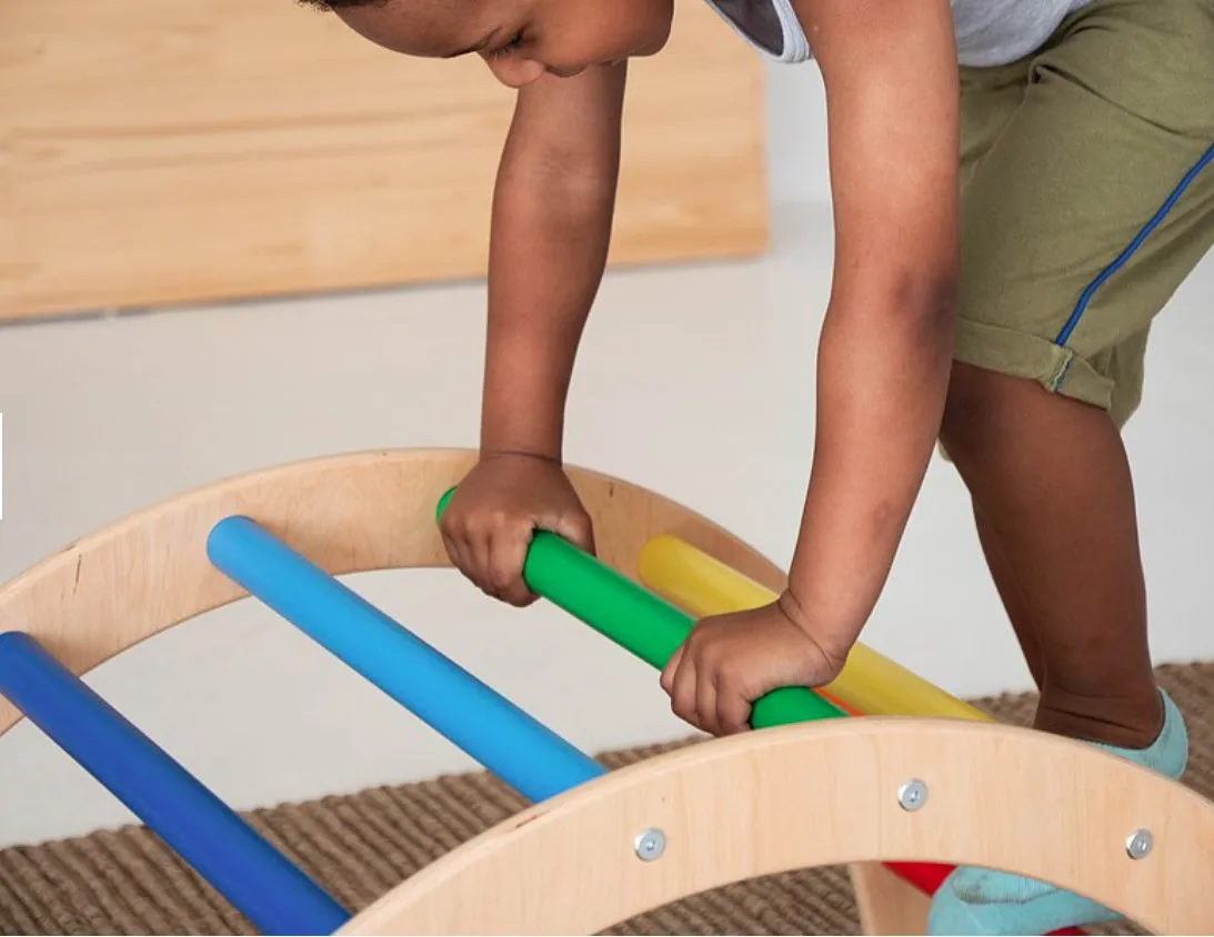 Lm Kids Kletterdreieck Climbing Triangle Kids Climbing Frame Montessori ...